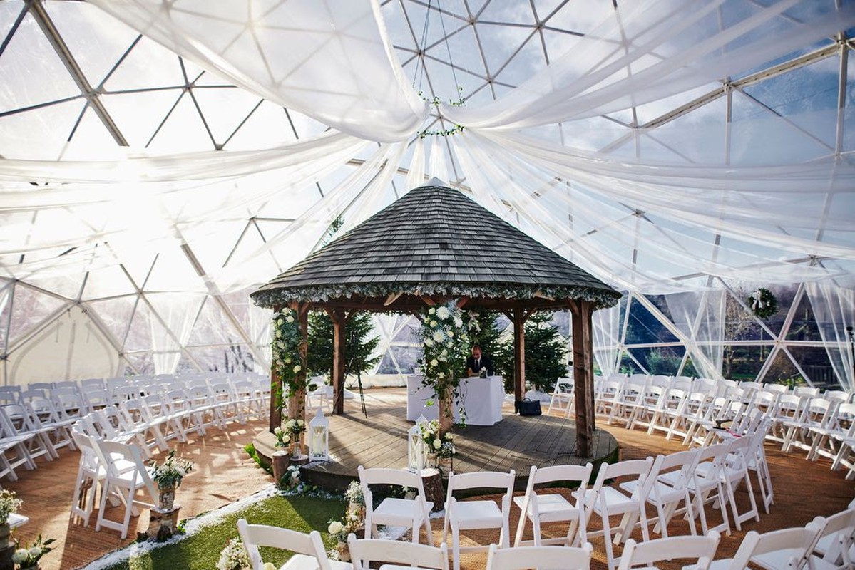 Finding The Dream Wedding Venue - TruDomes Geodesic Glamping Domes